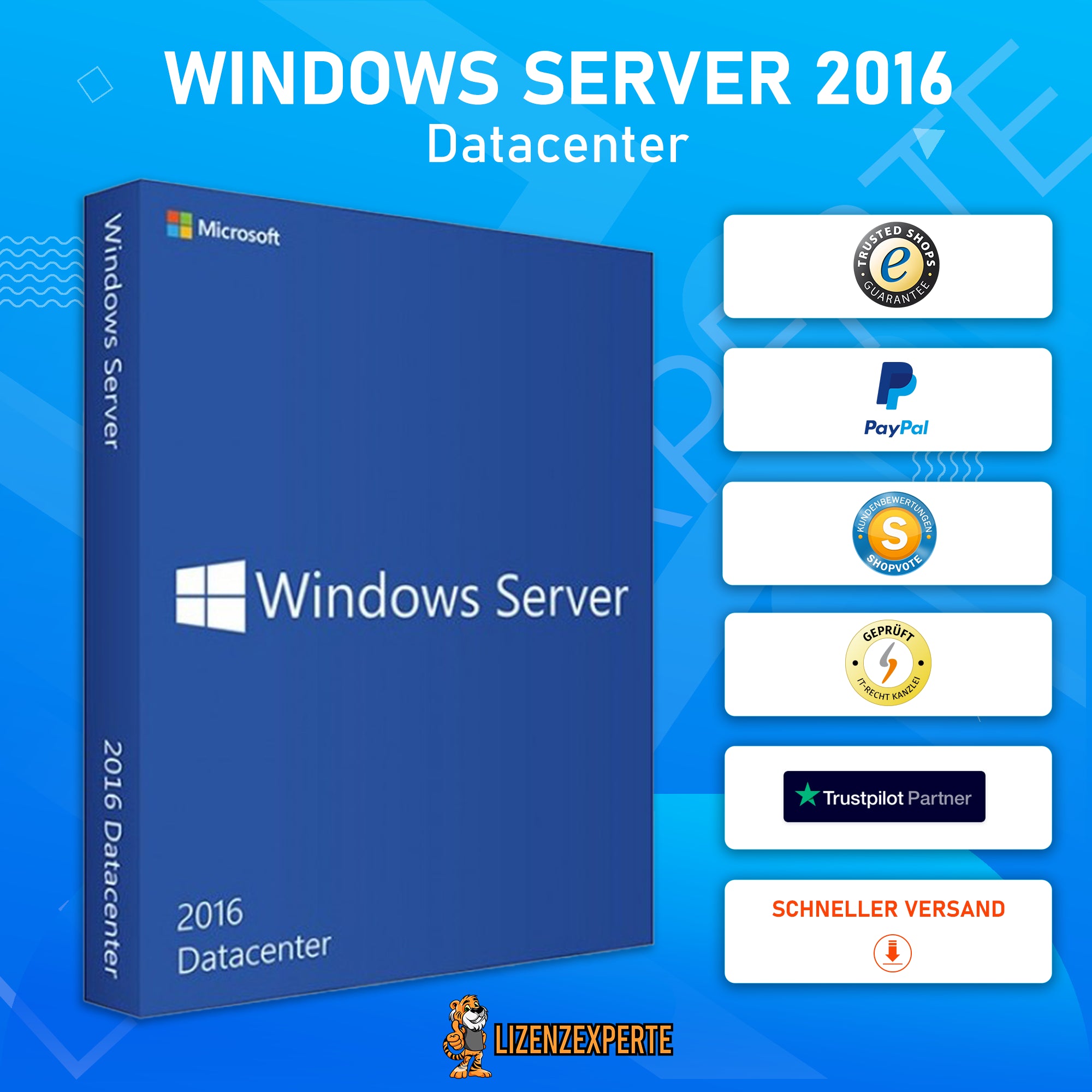 Windows Server 2016 Datacenter | Lizenzexperte.de